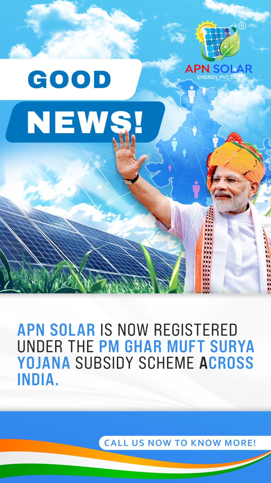 APN Solar Energy Joins PM Surya Ghar Muft Bijli Yojana - APN SOLAR