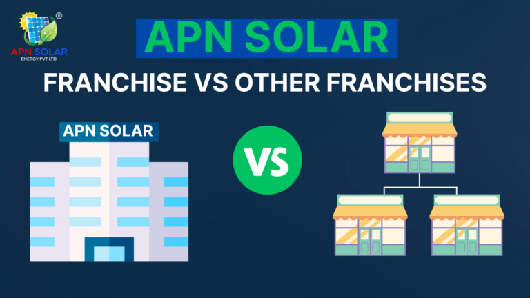 APN Solar Franchise vs Other Solar Franchises in India -2026